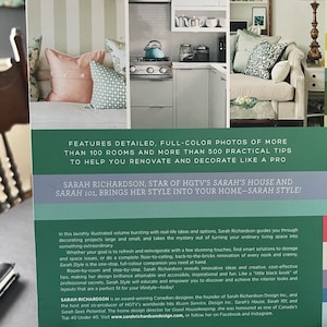 SARAH STYLE an Inspiring Room-by-room Guide to Designing Your Perfect ...