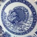 Rare Vintage SPODE Festival Blue With White Edge 10.25 Inch Dinner ...