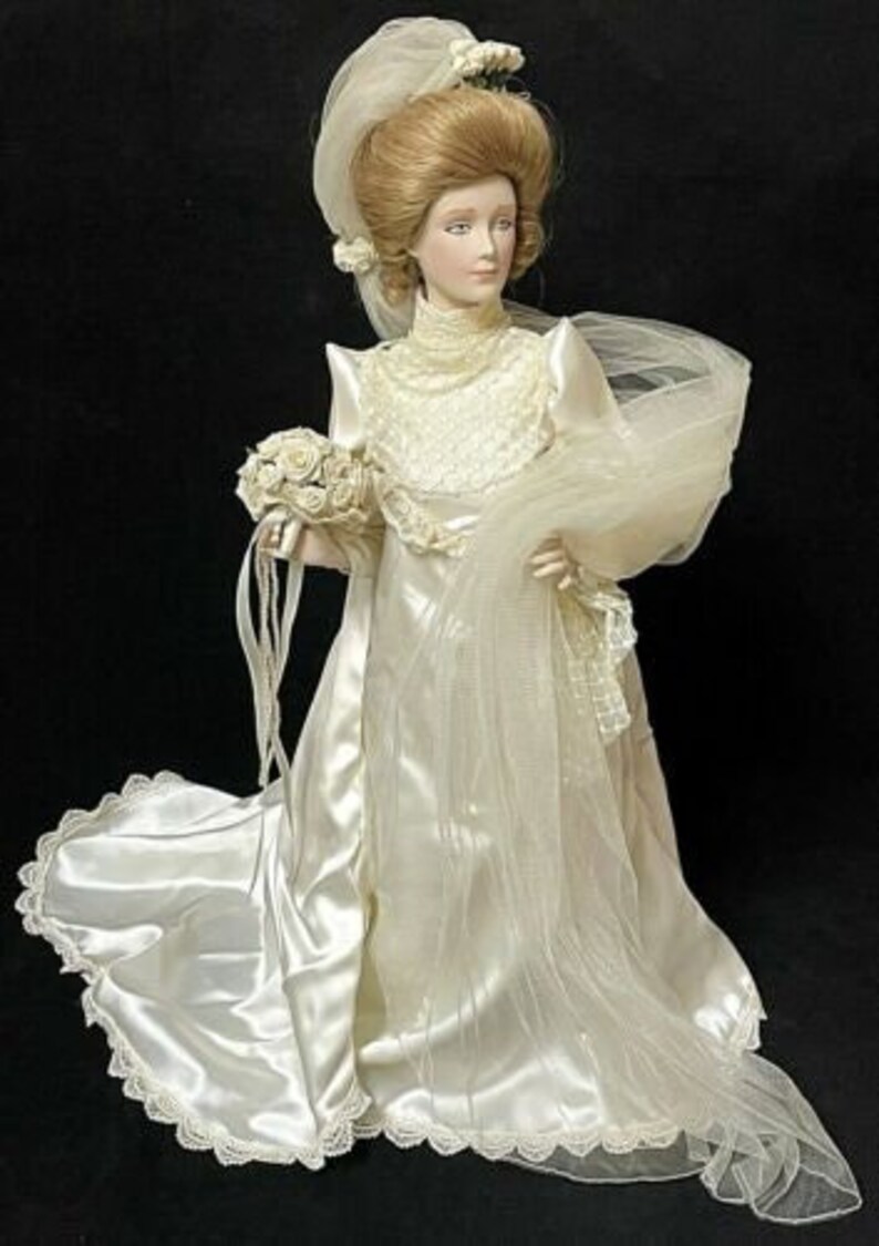 Collectible 1987 Gibson Girl Bride Doll Doll Collector Gift Collectible ...