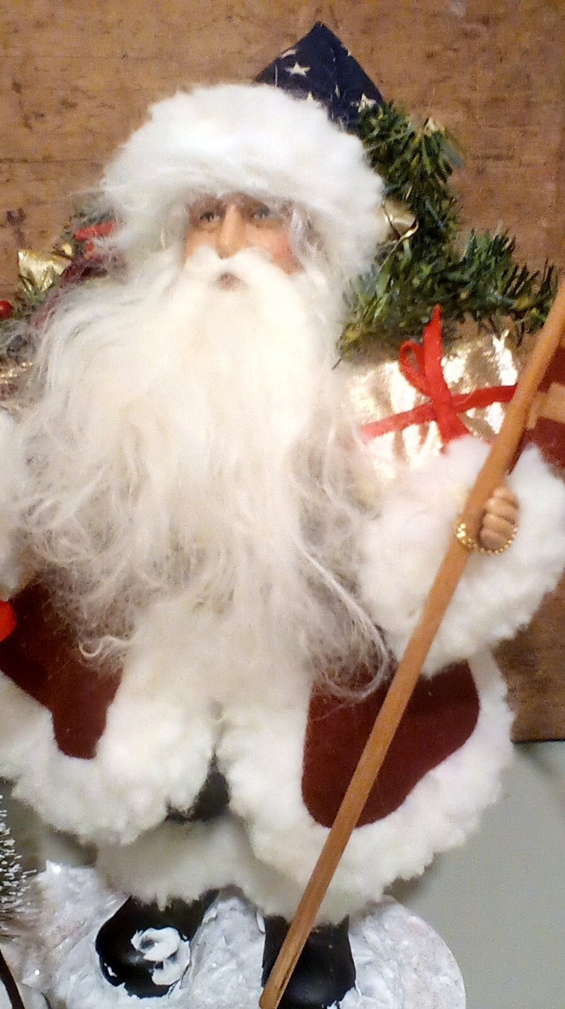 Patriotic Americana SANTA Father Christmas Santa Claus - Etsy