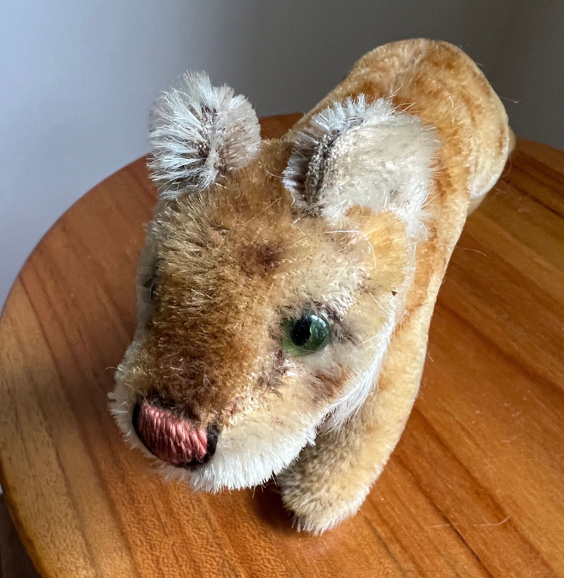Vintage STEIFF Lion Stuffed Animal ~ Handsome 1950s German Made Lion ...
