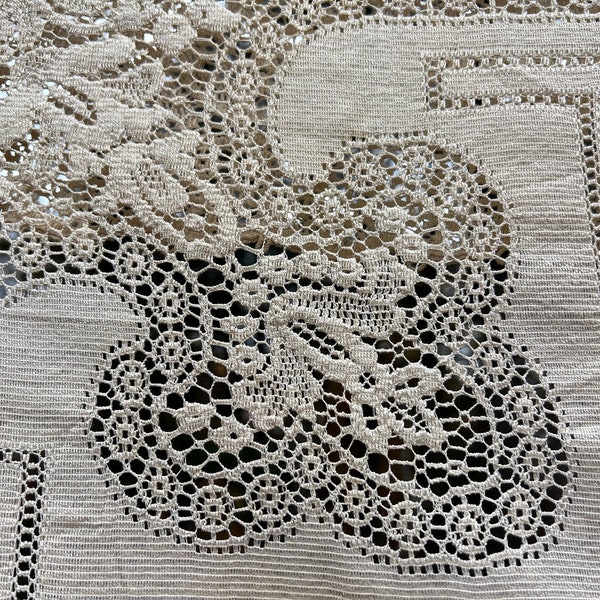 Lace Tablecloth - Etsy