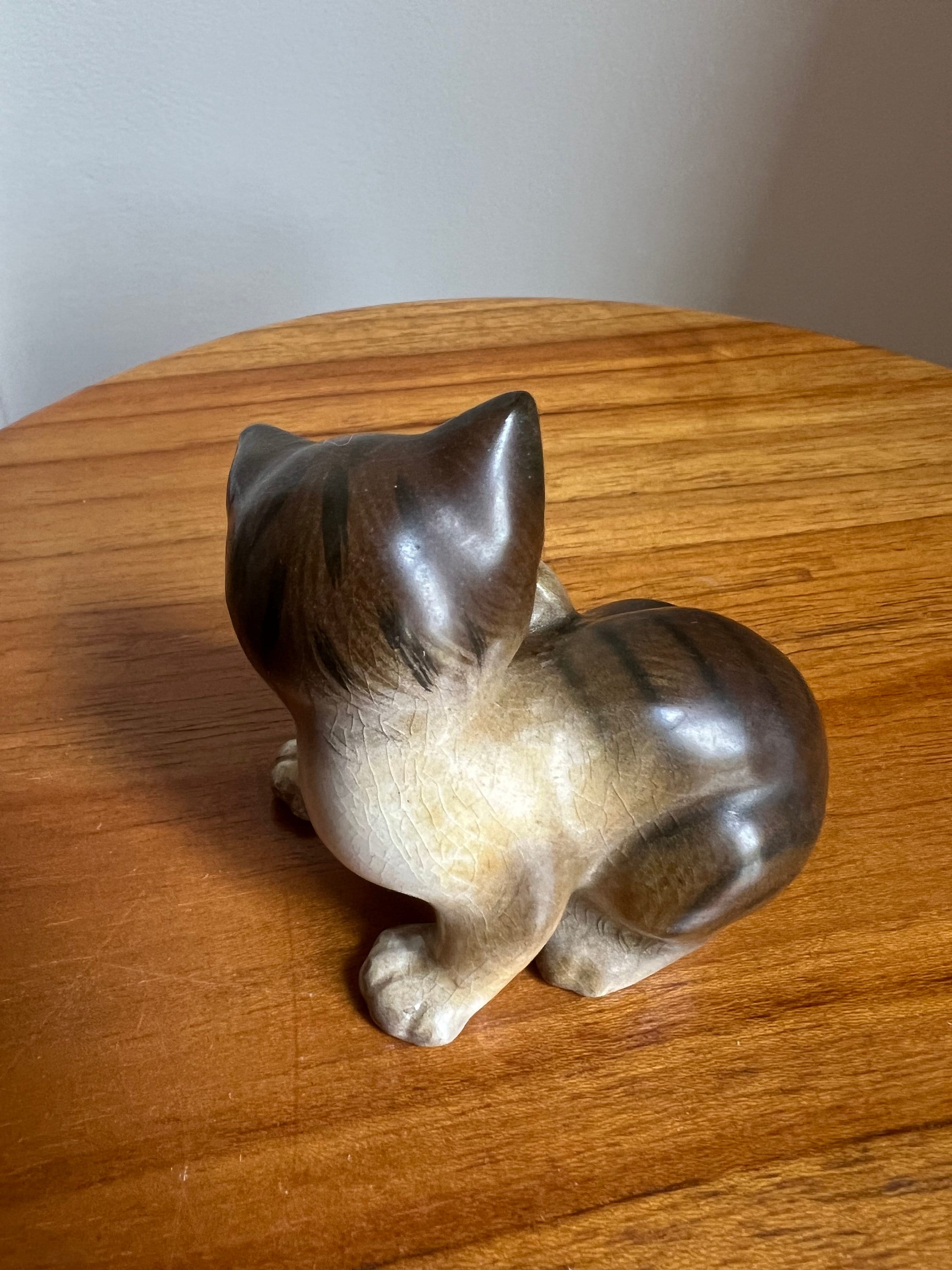 Vintage Collectible Cat Figurines Fine Bone China Goebel Cats Made in Germany Playful Vintage ...