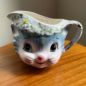 1950s MISS PRISS Cat Creamer Pitcher ~ Highly Collectible ~vintage ...