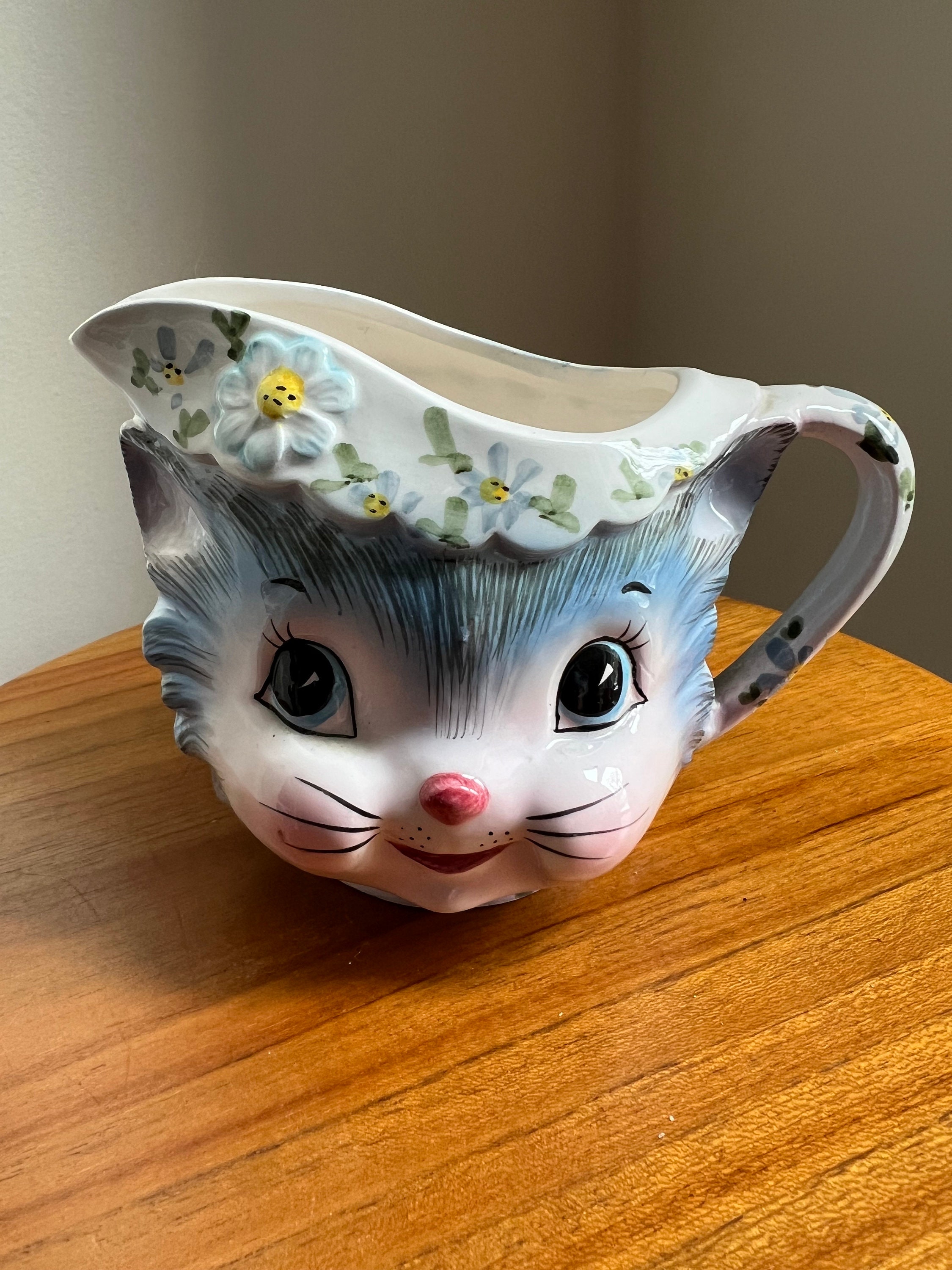 1950s MISS PRISS Cat Creamer Pitcher Highly Collectible vintage ...