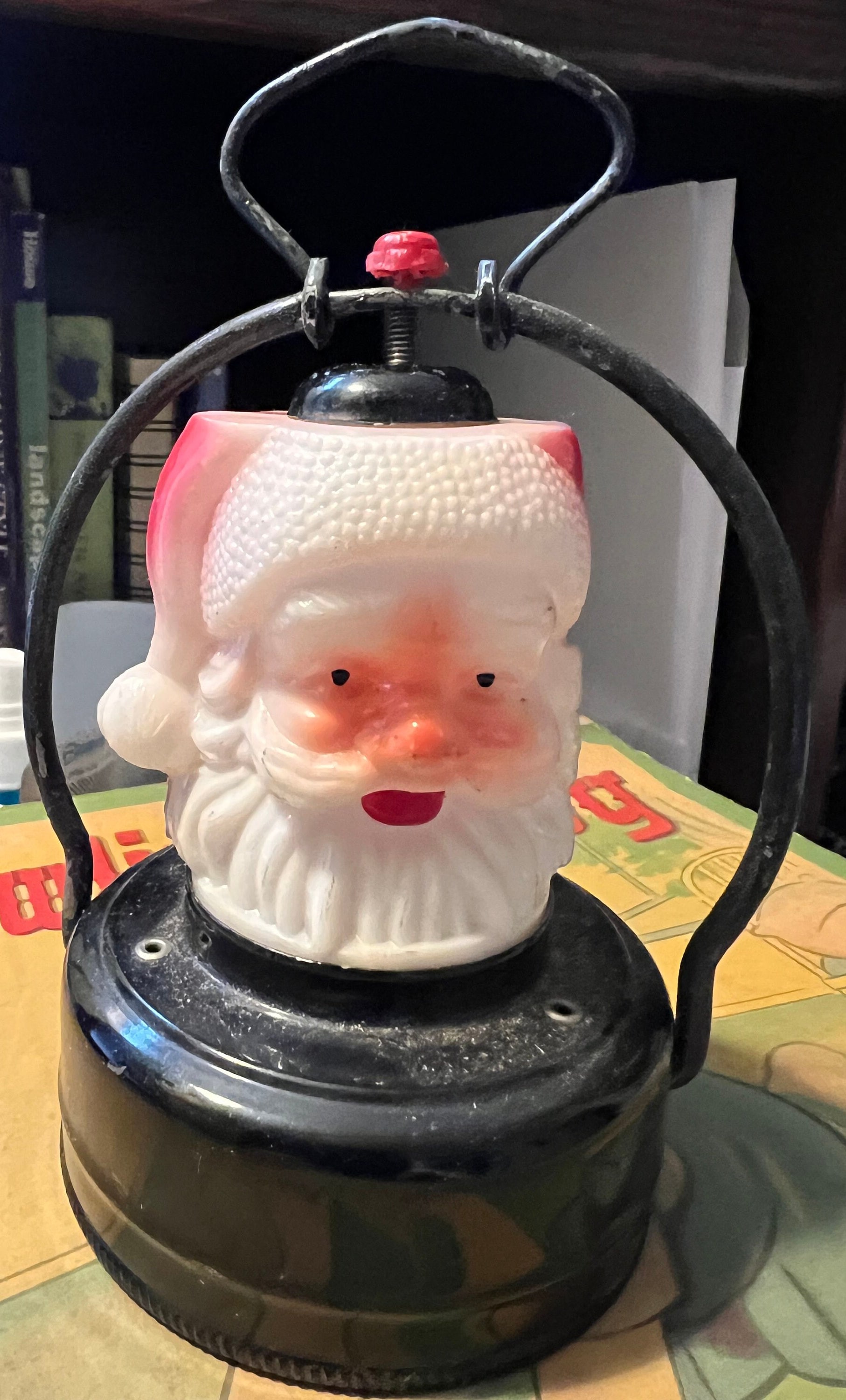 Rare Combination Santa Claus-pumpkin Lantern Plus Original Box 1950 ...