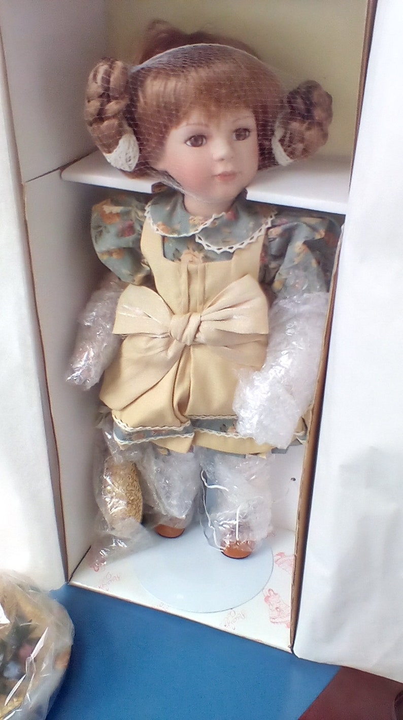 CAROLINE 20-inch Porcelain Doll Made in England Mother's - Etsy
