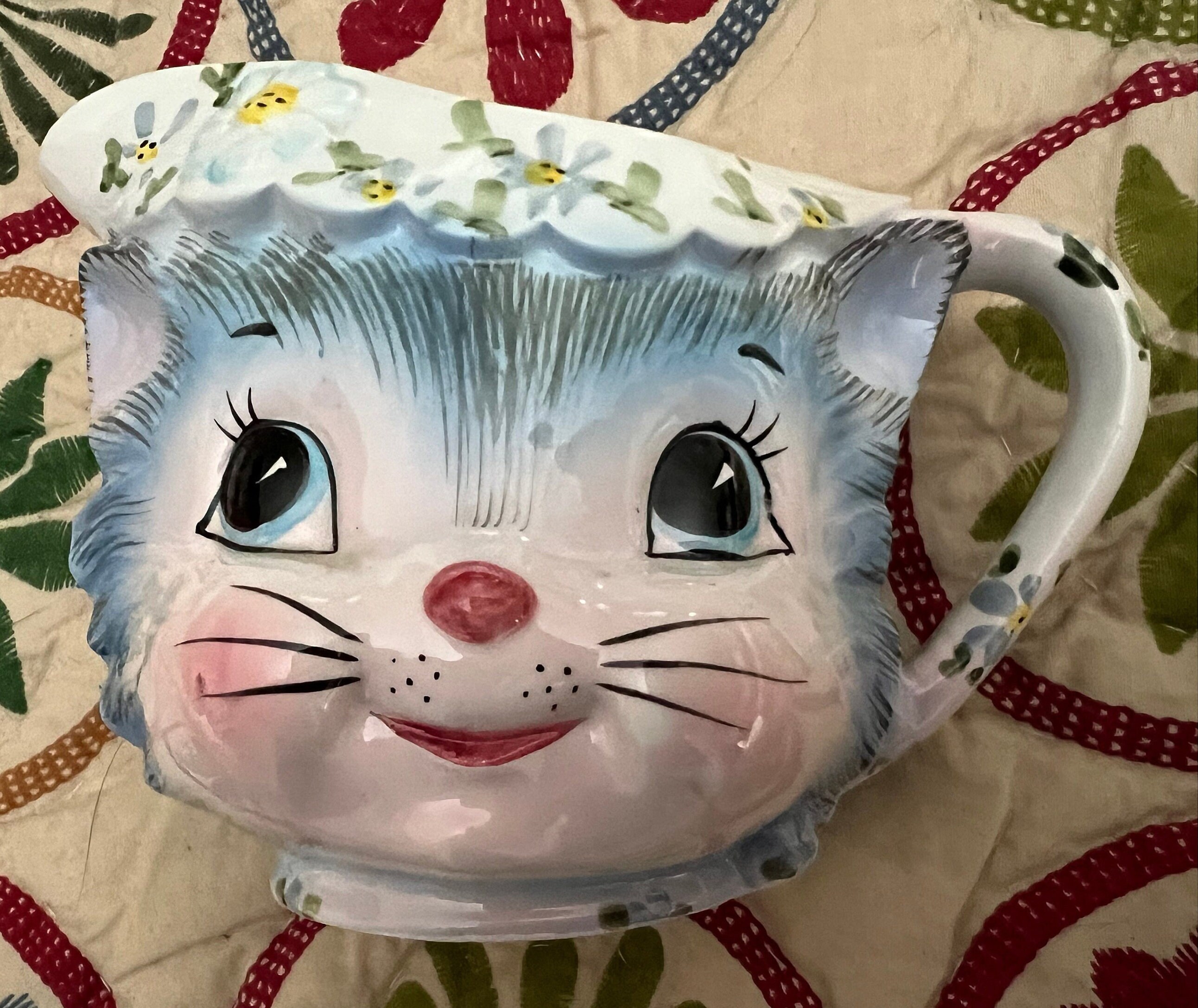 1950s MISS PRISS Cat Creamer Pitcher Highly Collectible vintage ...