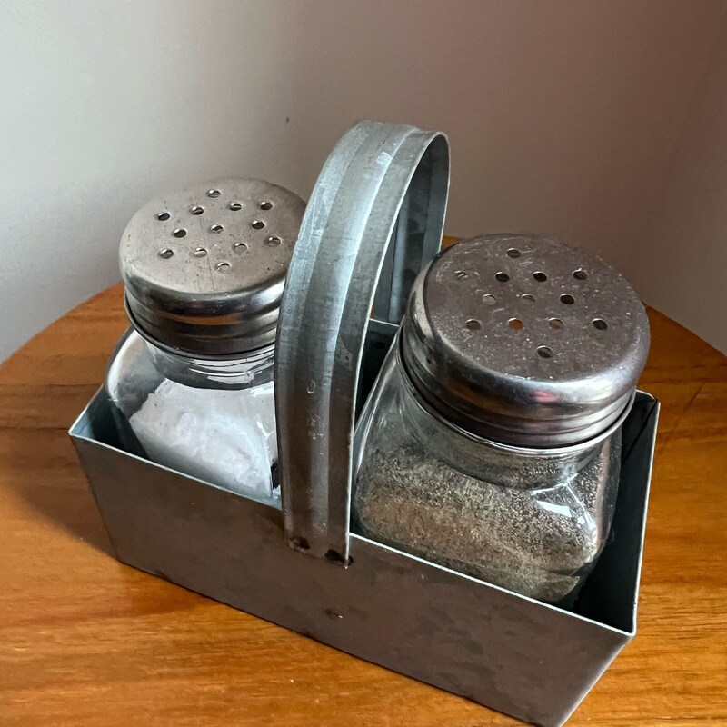 Salt Pepper Caddy - Etsy