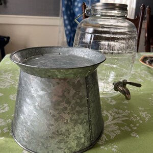 POTTERY BARN Drink Dispenser With Spigot Tap & Lid ideal for Iced Tea ...