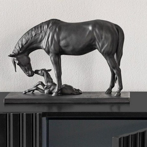 Mare Foal Sculpture - Etsy