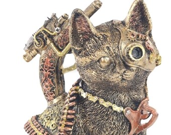 Brutalist Cat Sculpture - Etsy