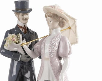 Lladro Couple Figurine - Etsy