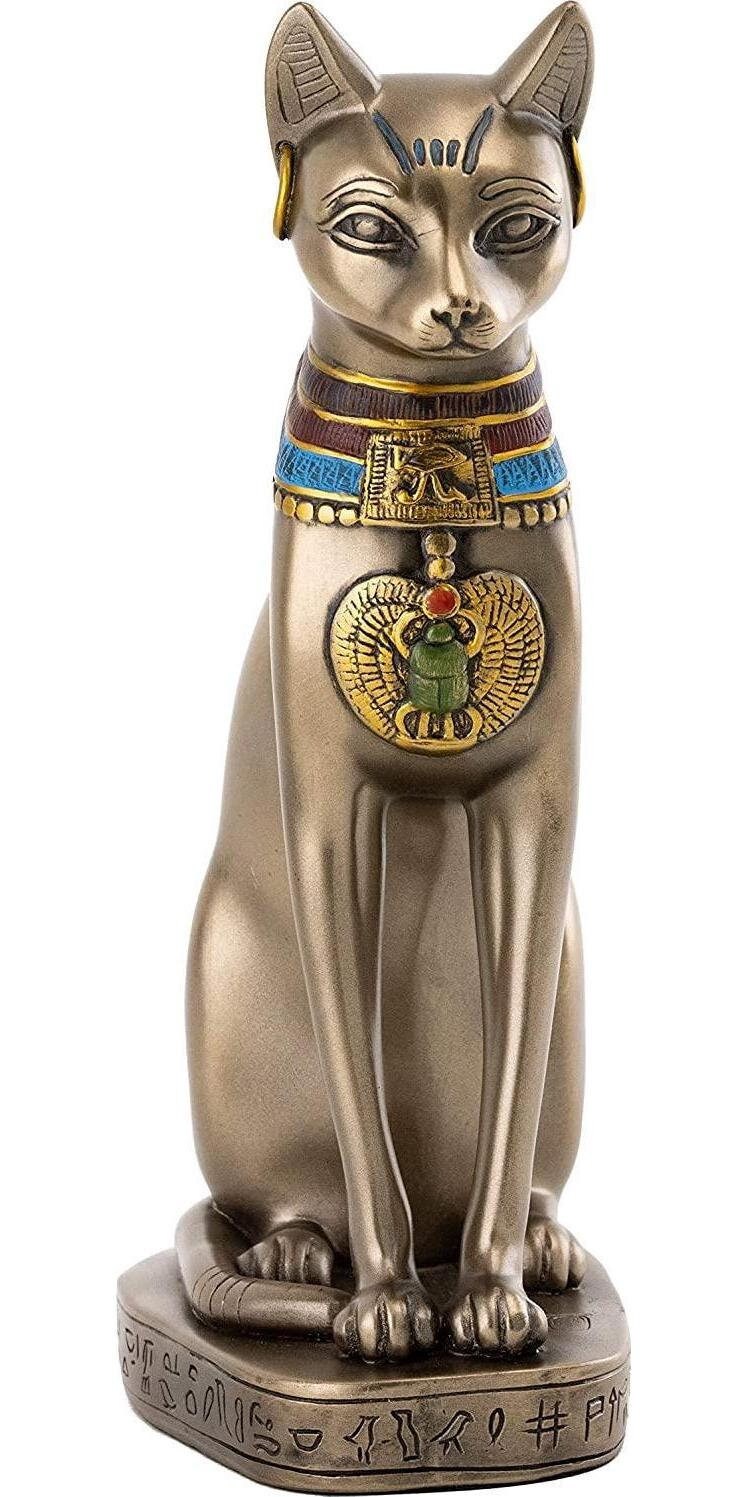 Ancient Egyptian Cat Bastet Figurine Shelf Decor Birthday Gift - Etsy