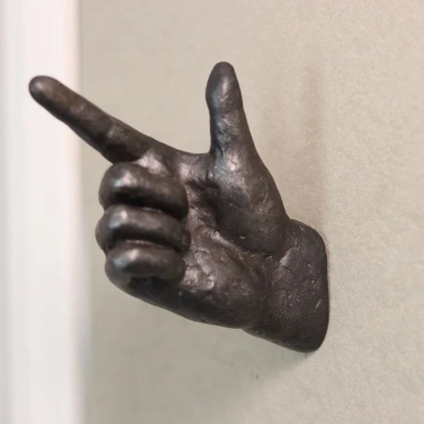 Finger Wall Hook - Etsy