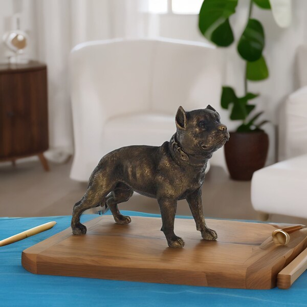 Pit Bull Sculpture - Etsy