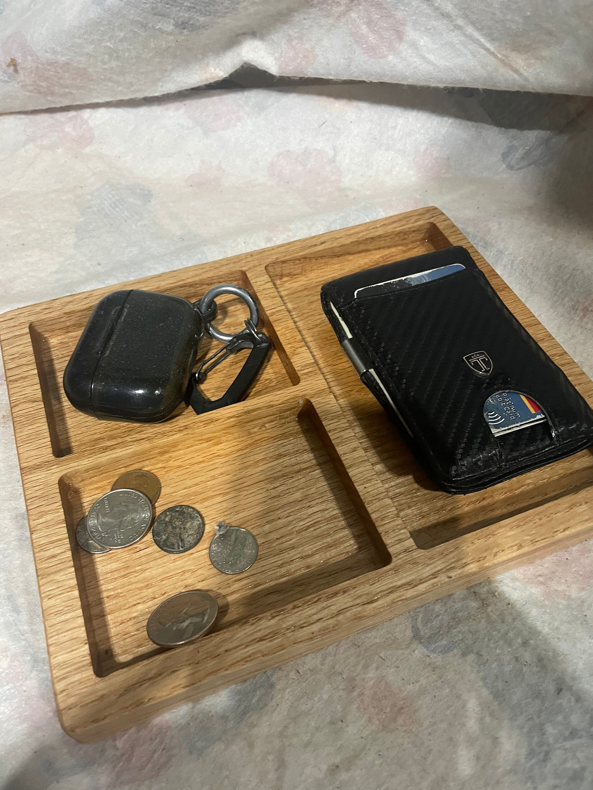 Oak Catchall Tray - Etsy