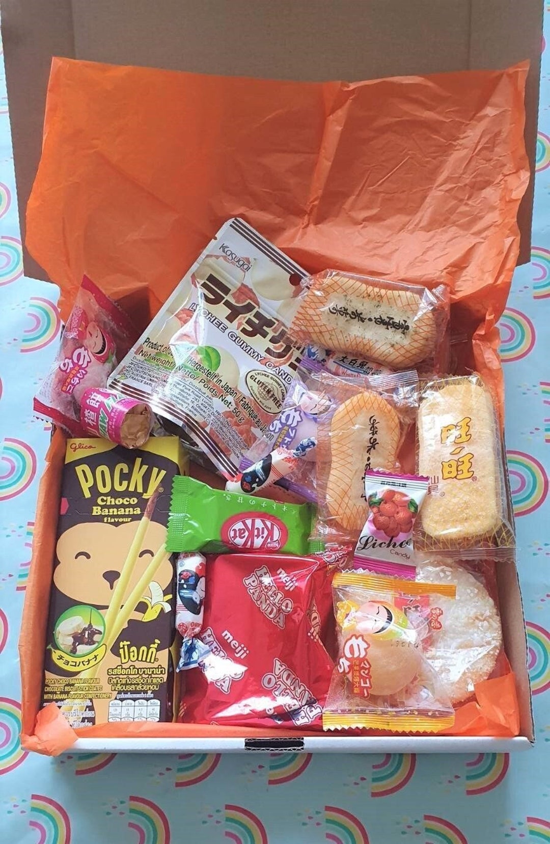 Mystery Japanese Sweets Box, Candy Box Dagashi, 18 Pieces Sweets ...