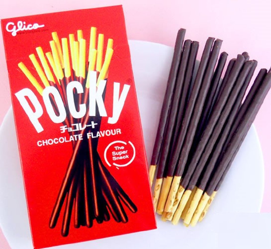 Japanese Glico Pocky & Lotte Pepero Biscuit Chocolate Stick | Etsy