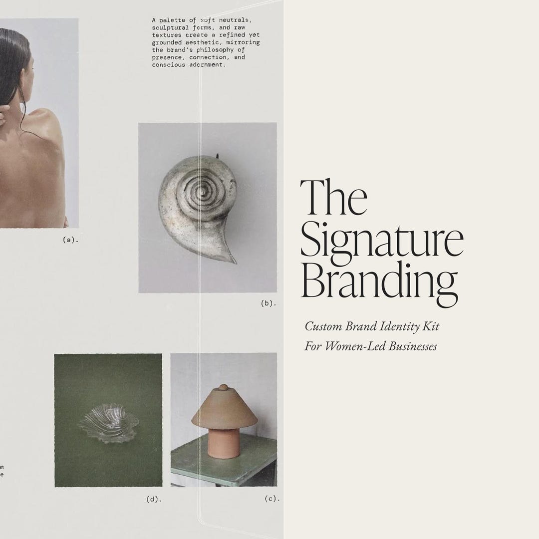 The Signature Branding | Brand Identity | Branding Package | Custom ...