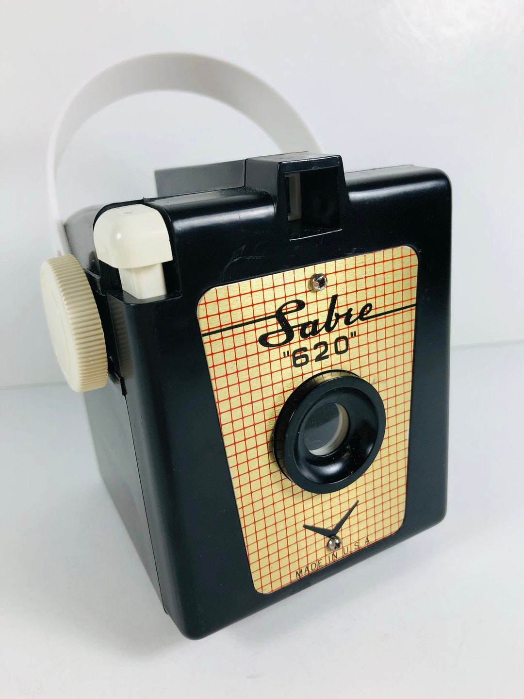 Vintage Black Sabre 620 Camera - Etsy