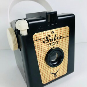 Vintage Black Sabre 620 Camera | Etsy