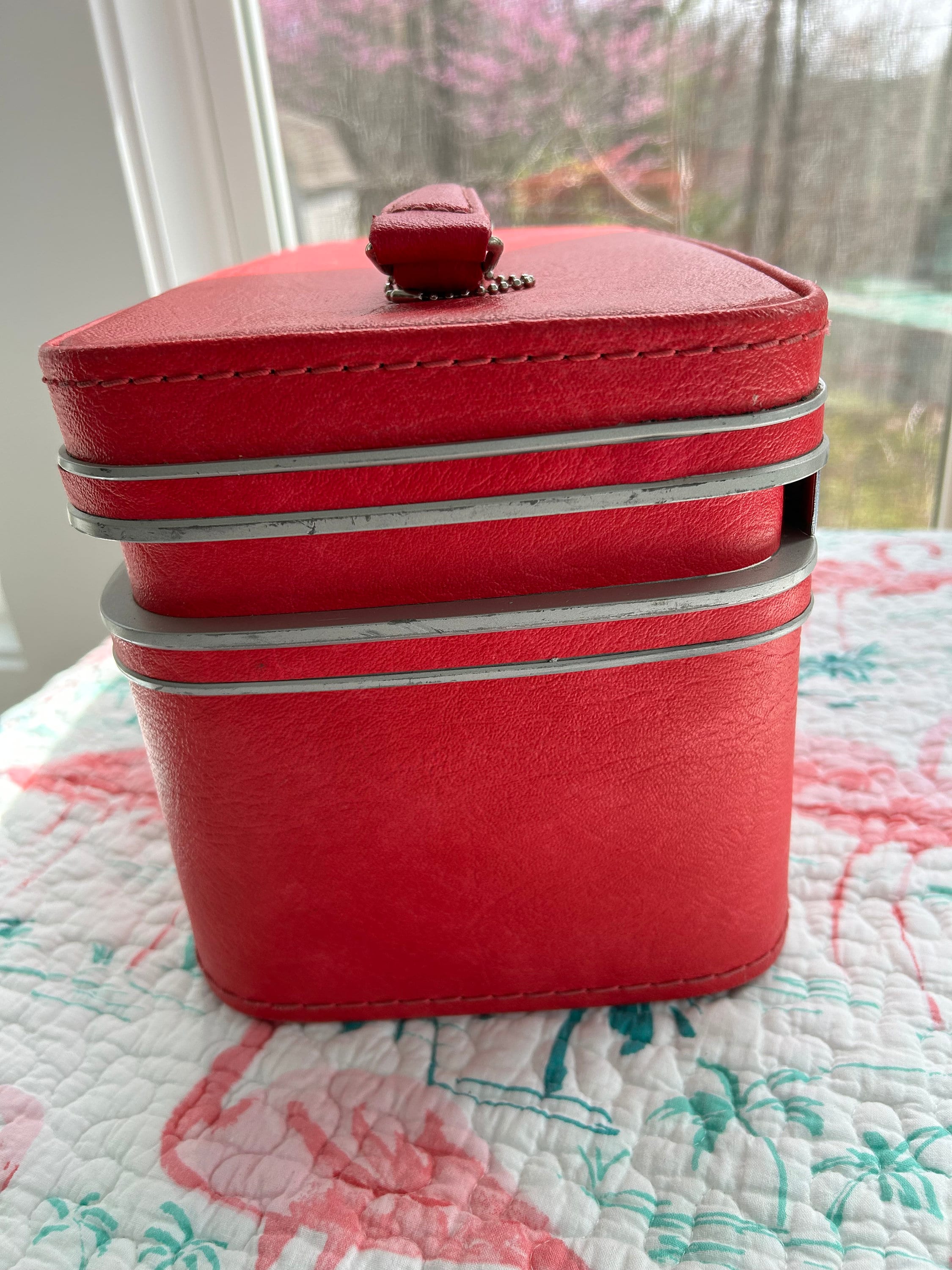 Vintage Samsonite Hot Pink Hard Shell Train Case, With Tray - Etsy