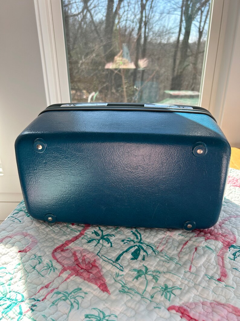 Blue Samsonite Train Case - Etsy