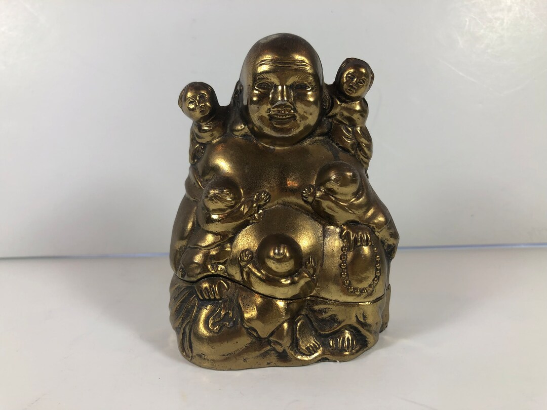Incense Burner, Smiling Buda With Babies I-15 - Etsy