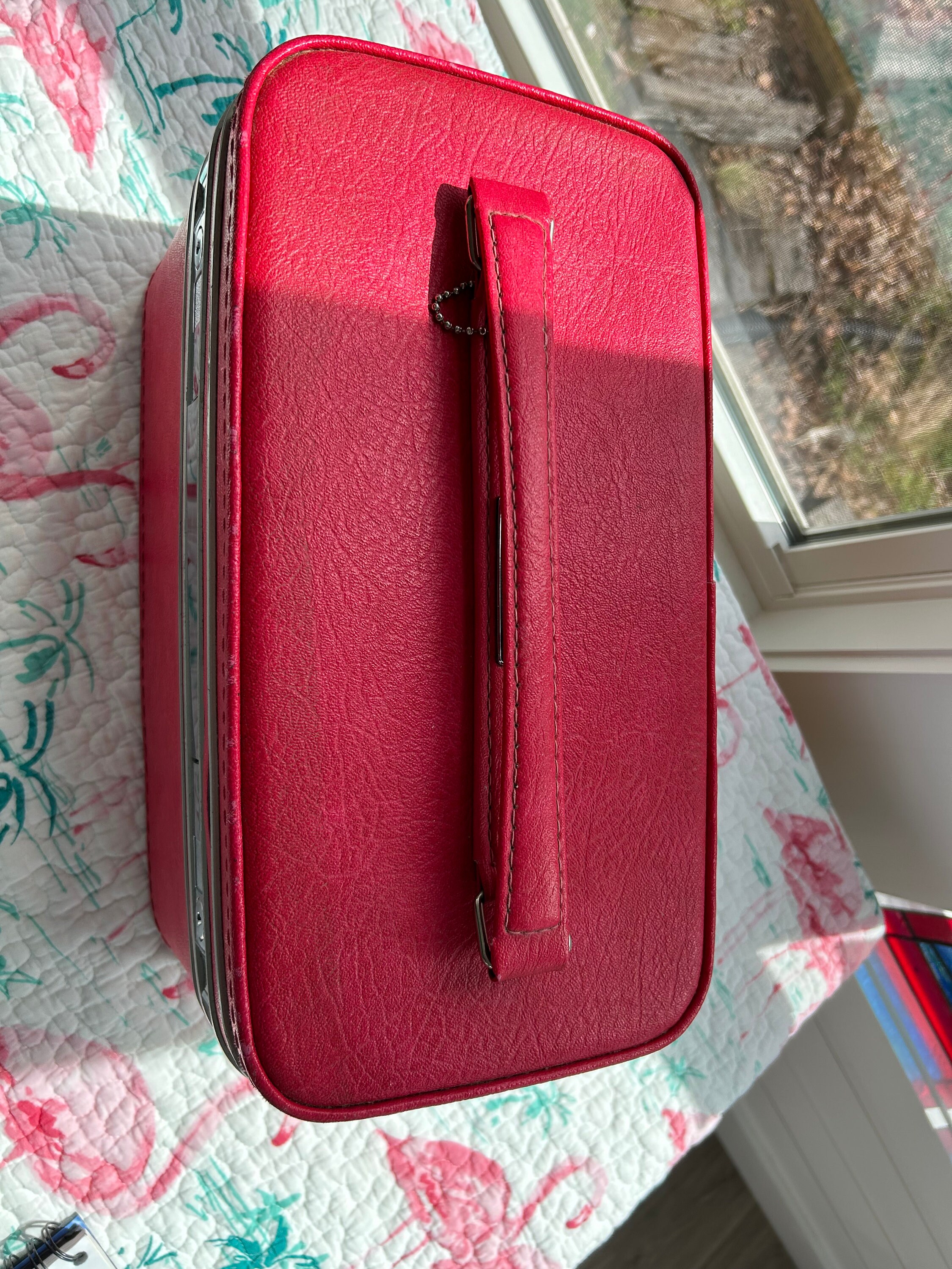 Vintage Samsonite Hot Pink Hard Shell Train Case, With Tray - Etsy