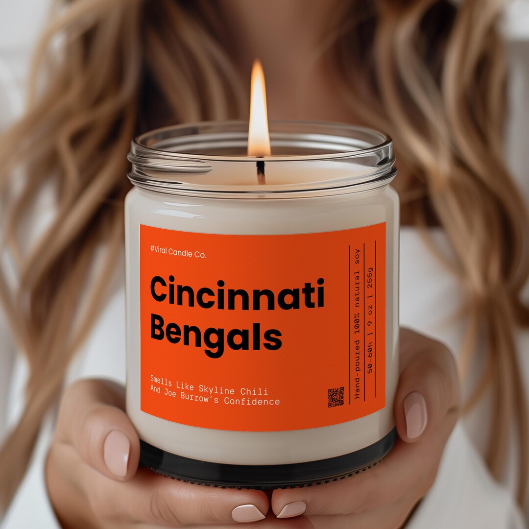 Bengals Fan Gift, Bengals Funny Candle, Cincinnati Bengals, Game Day ...