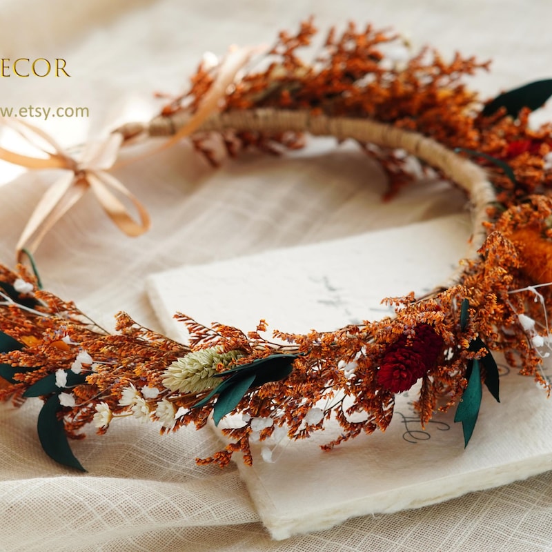 Autumn Bridal Crown - Etsy