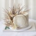 Self-color Pampas Grass Cake Topper Bouquet Flower Cake - Etsy