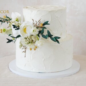 Preserved Dried Natural Pampas Grass Cake Topper,flower Cake Topper ...