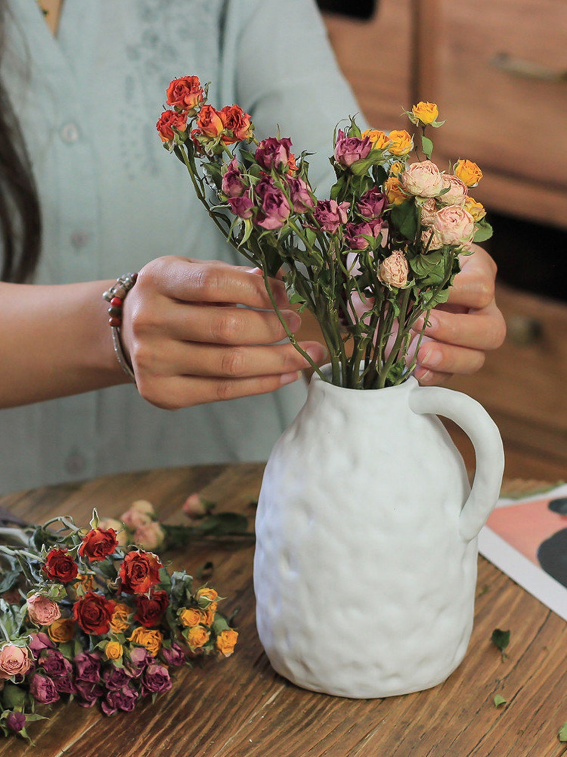 Dried flowers dried rose flower rose flower dried rose | Etsy