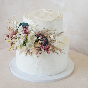 Preserved Dried Natural Pampas Grass Cake Topper,flower Cake Topper ...