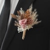 Self-color Pampas Grass Cake Topper Bouquet, Flower Cake Topper,dried ...