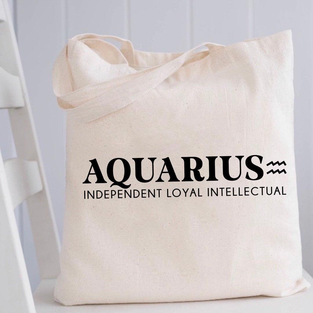 Zodiac Tote, Constellation Tote, Custom Horoscope Tote Bag, Zodiac ...