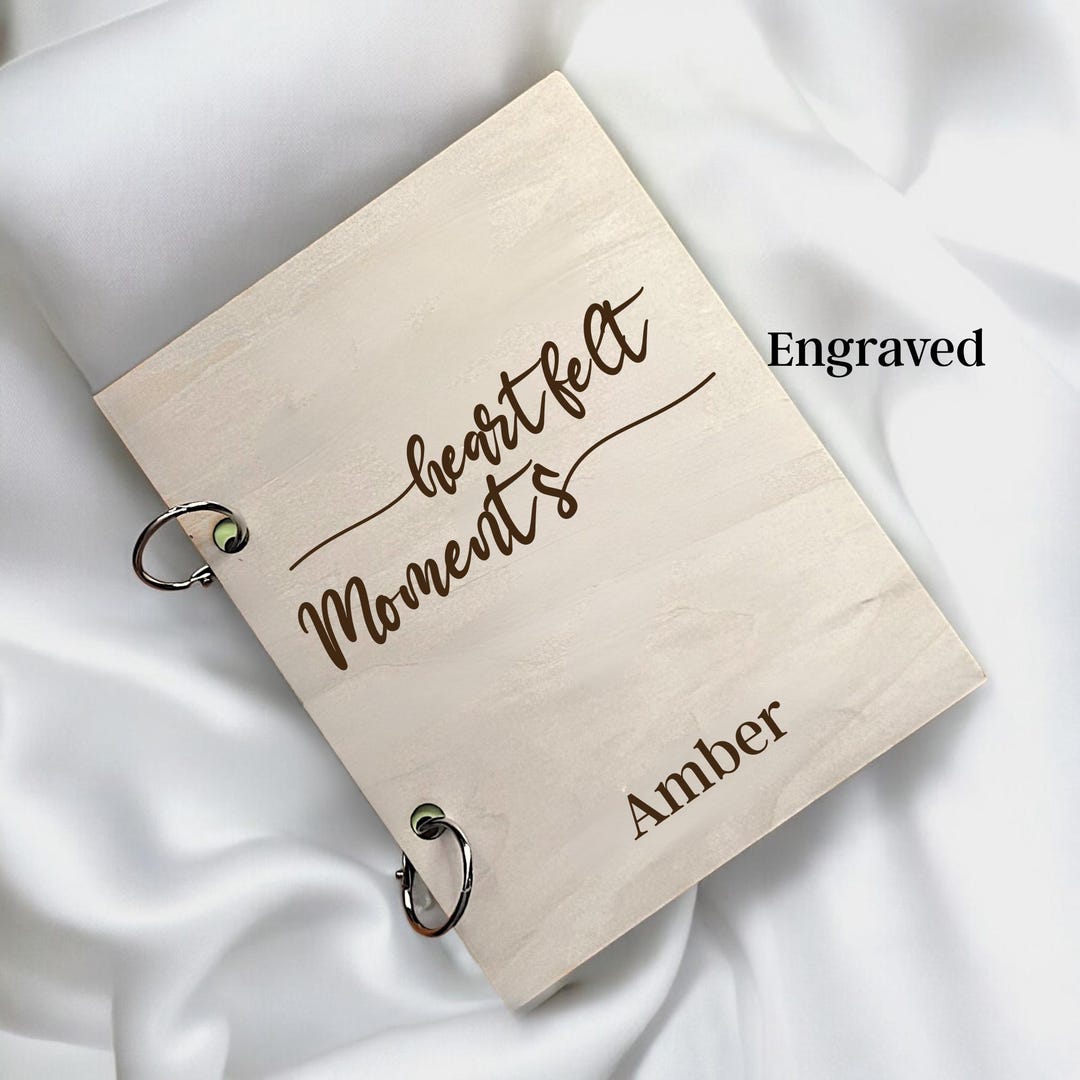 Personalized Heartfelt Moments Card Holder Keepsake - Etsy