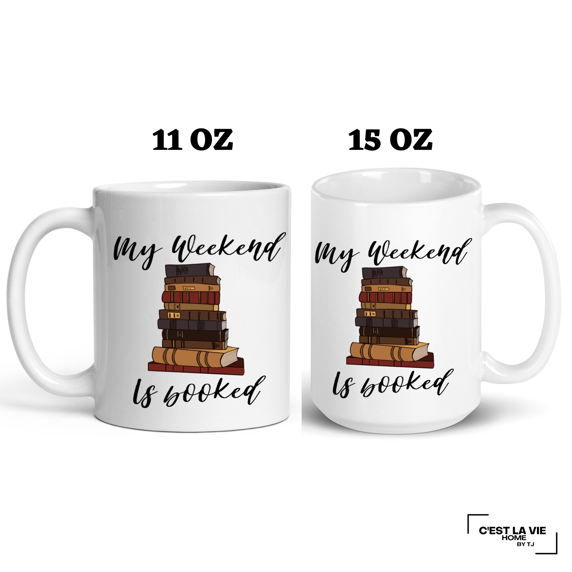 Book Lover Ceramic Mug, Library Mug, Book Reader Mug, Reading Coffee ...