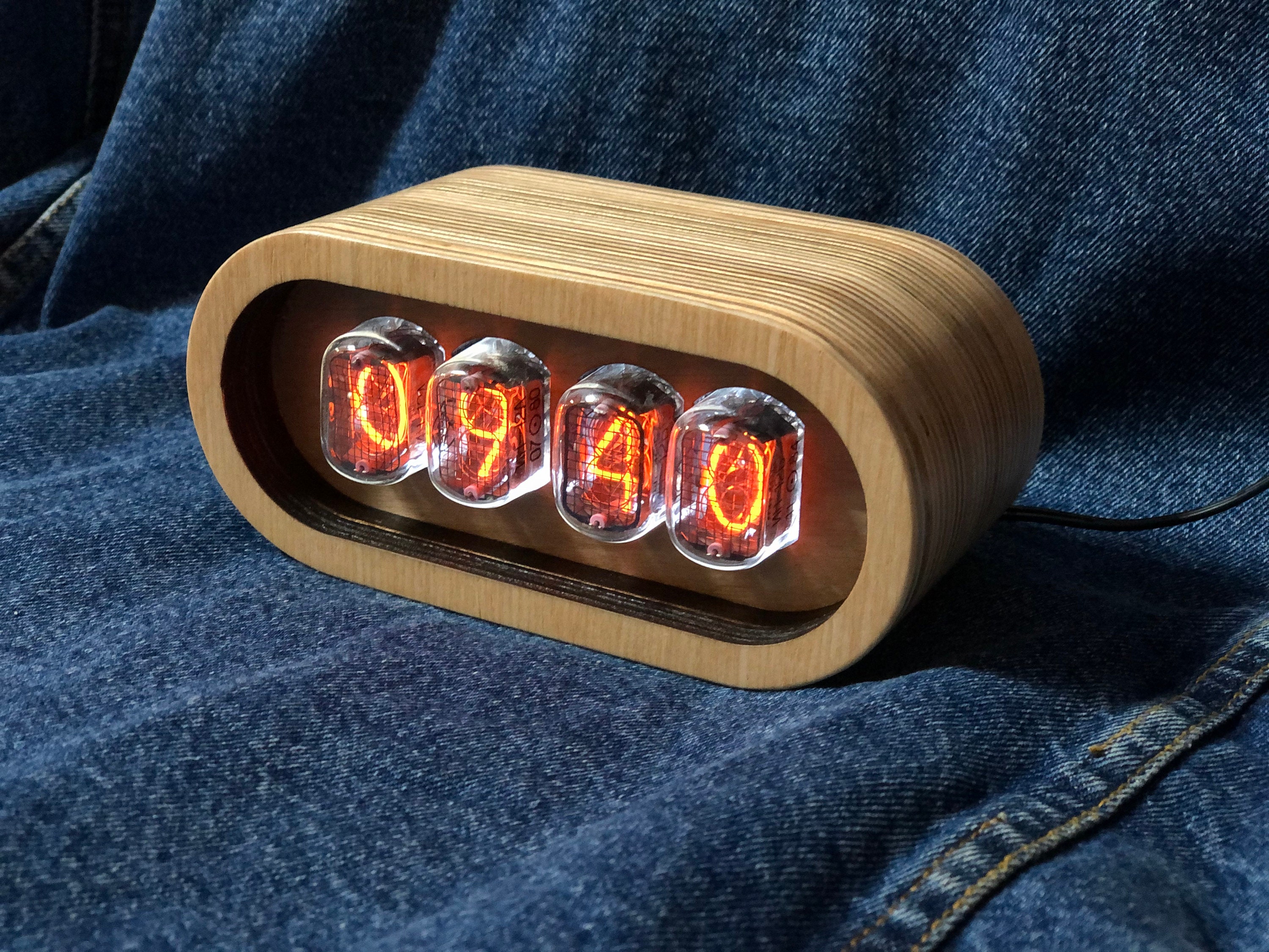 Personalized Nixie Clock | Nixie Tube Clock IN-12 | Nixie Watch ...