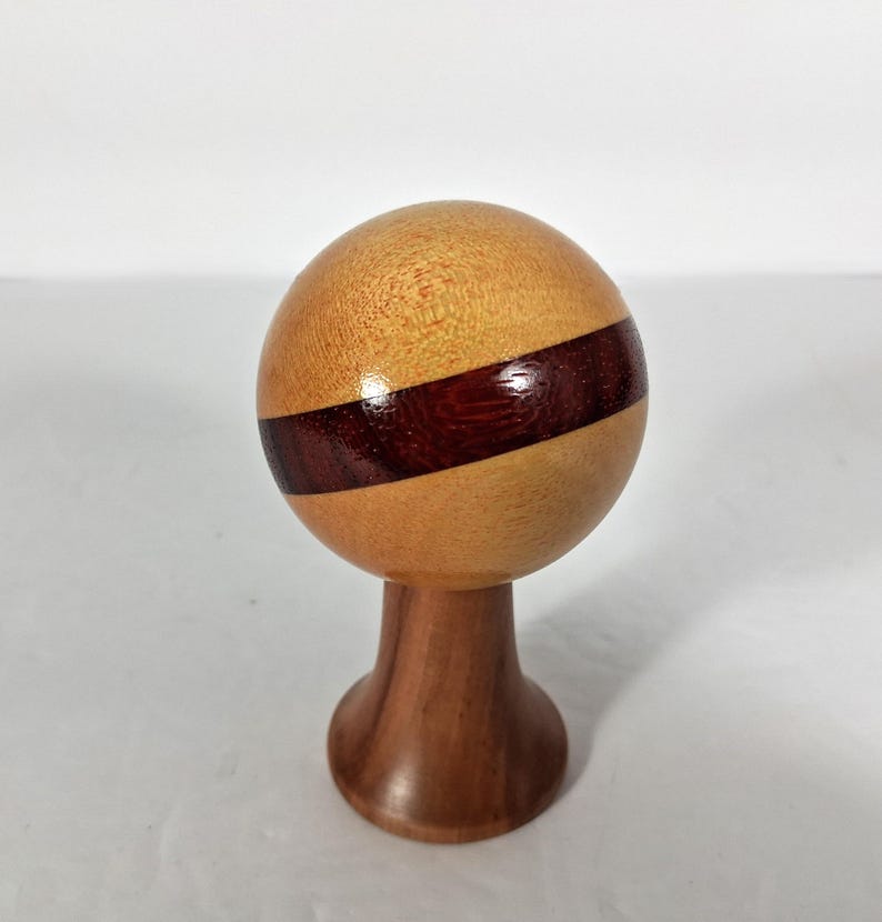 Hand Turned Wood Sphere- Padauk-yellowheart - Etsy