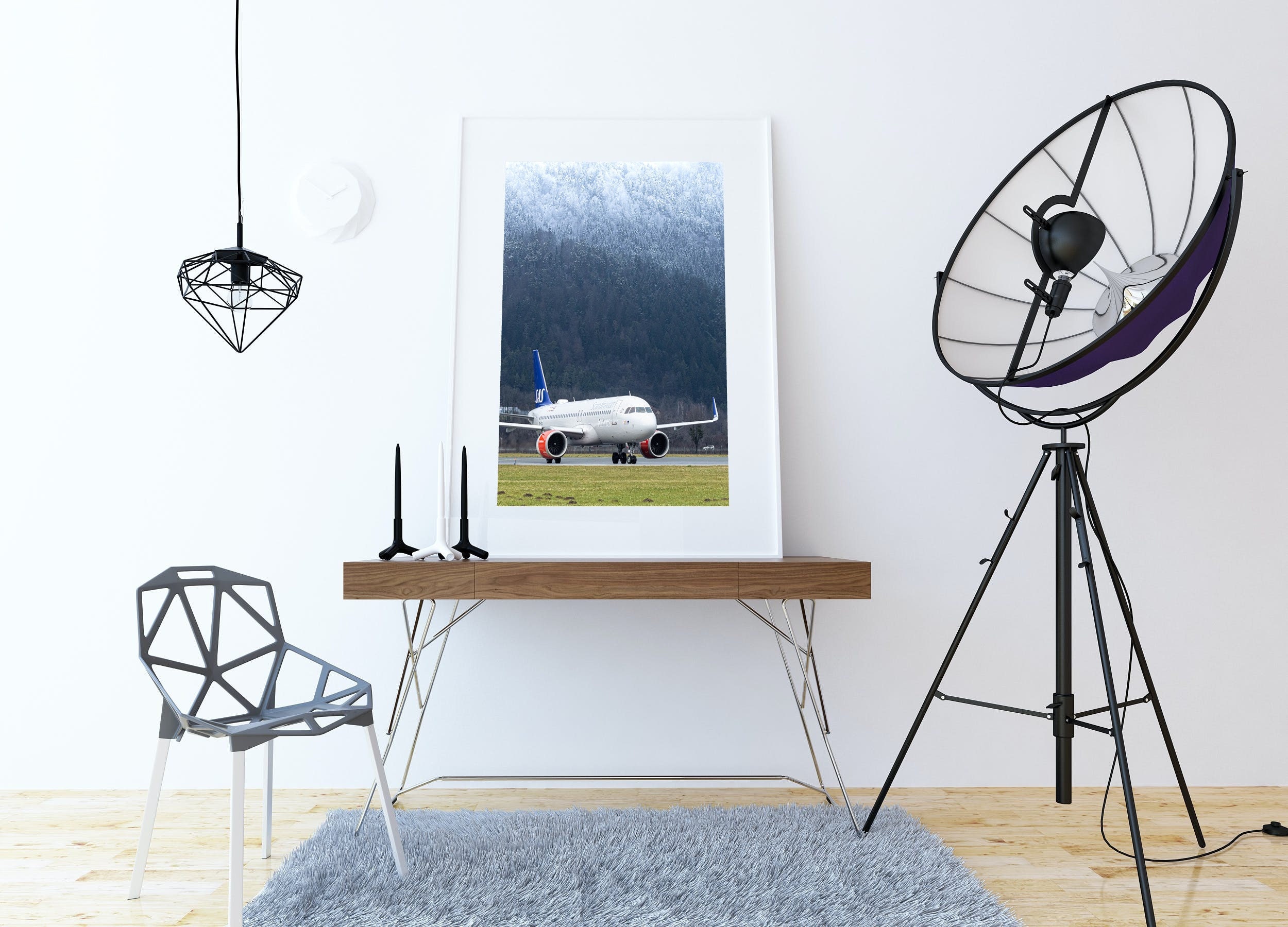 Airplane Print, Printable Photo, Aviation Photography, Aircraft SAS ...