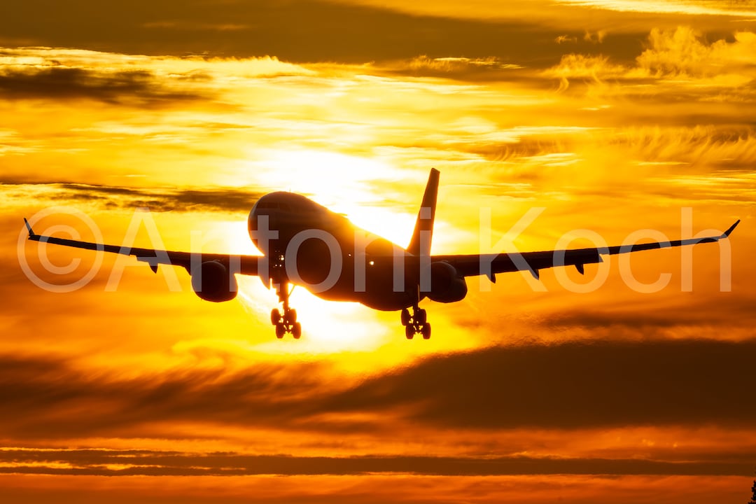 Plane Photo, Airplane Print, Printable, Aviation Photography, Aircraft ...