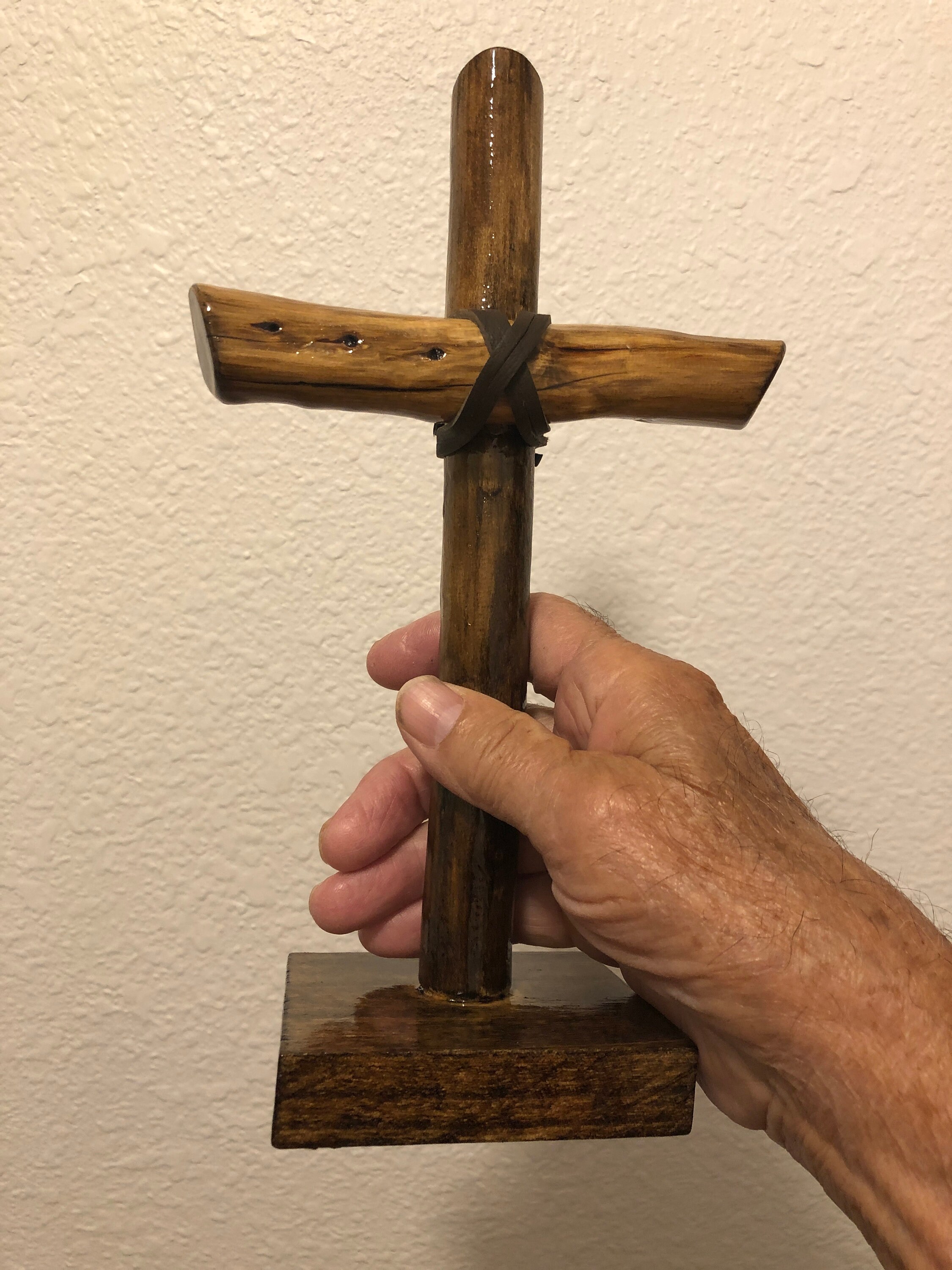 Cross for Table or Desk, Christian Wood Cross, Veteran Cross, Wood ...