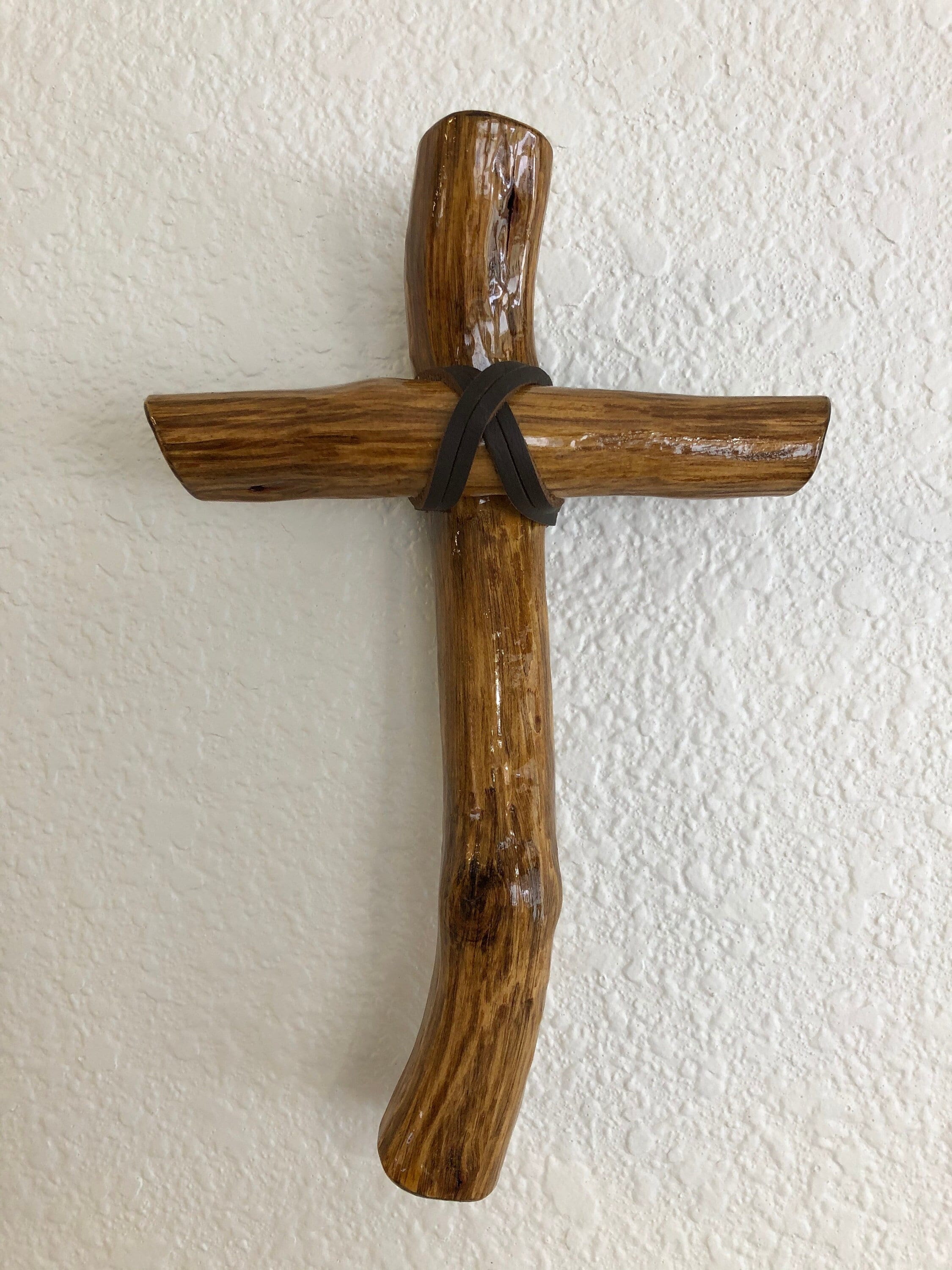 American, Native Wood Cross Wall Hanging, Wood Crosses by Native ...