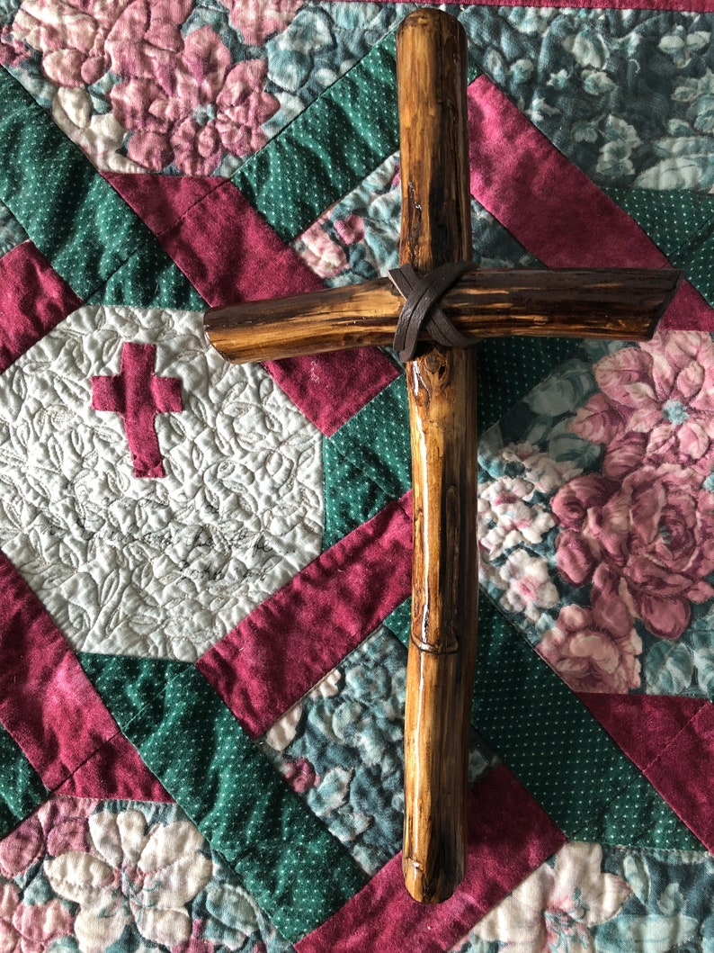 Wood Cross Wall Hanging Christian Wood Crosses Crafted by - Etsy