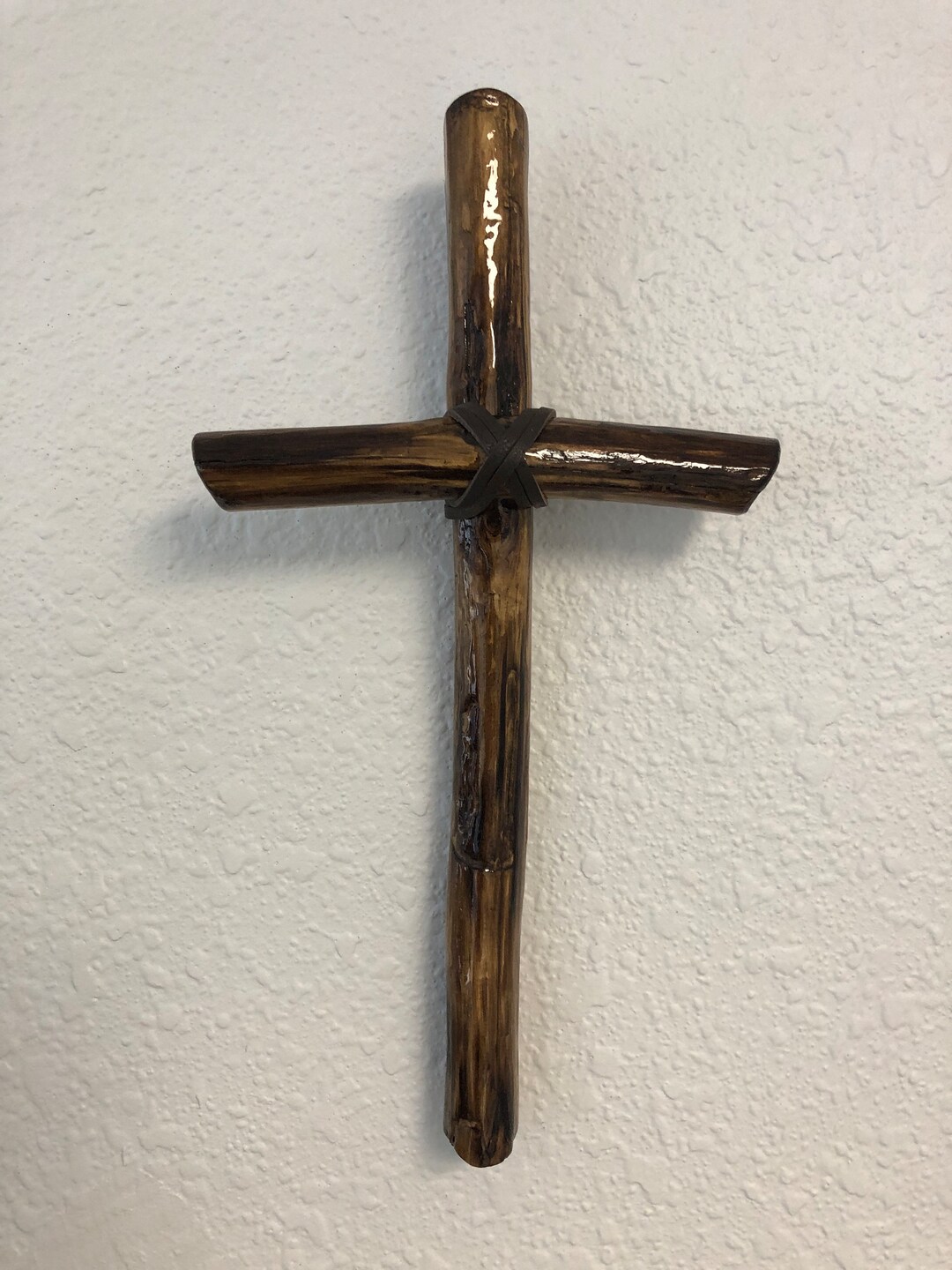 Wood Cross Wall Hanging Christian Wood Crosses Crafted by - Etsy