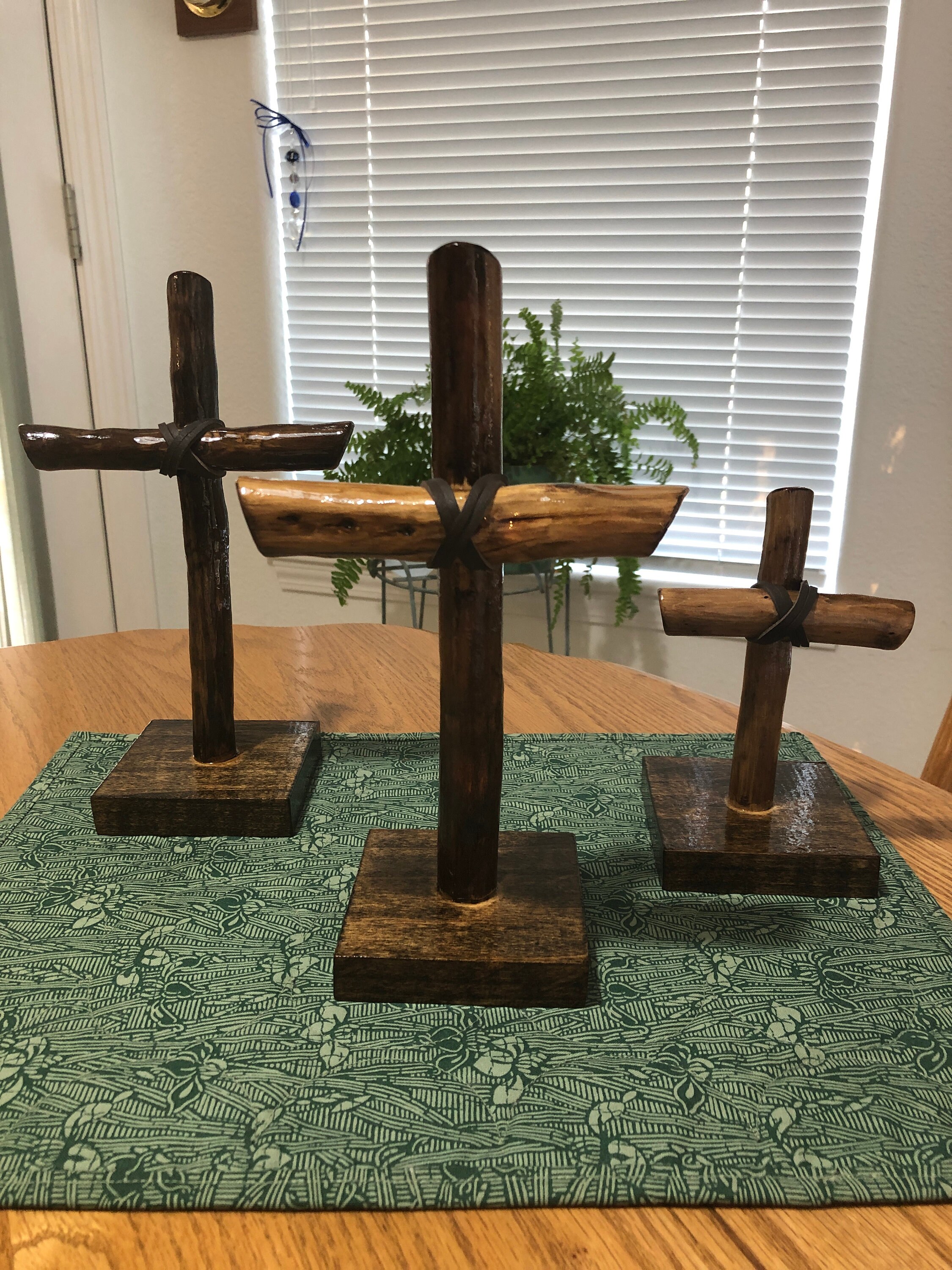 Cross for Table or Desk, Christian Wood Cross, Veteran Cross, Wood ...