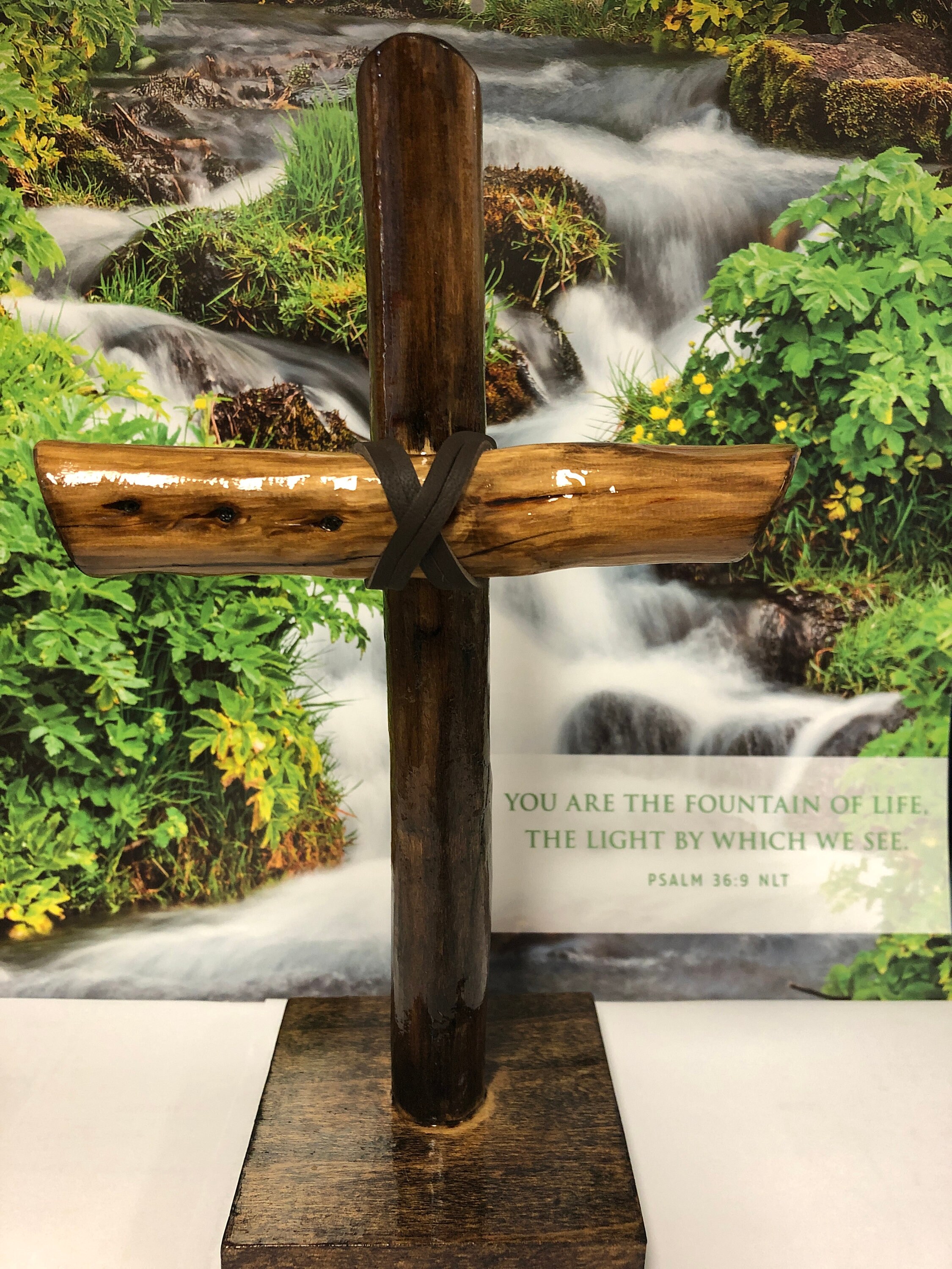 Cross for Table or Desk, Christian Wood Cross, Veteran Cross, Wood ...